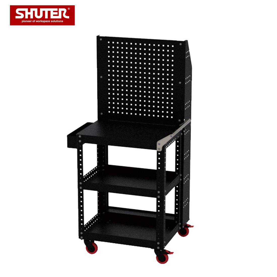 CT-8821小型移動工作站(空車)|SHUTER工業整理|樹德企業-熱銷70多國的50年台灣製高效率提升關鍵