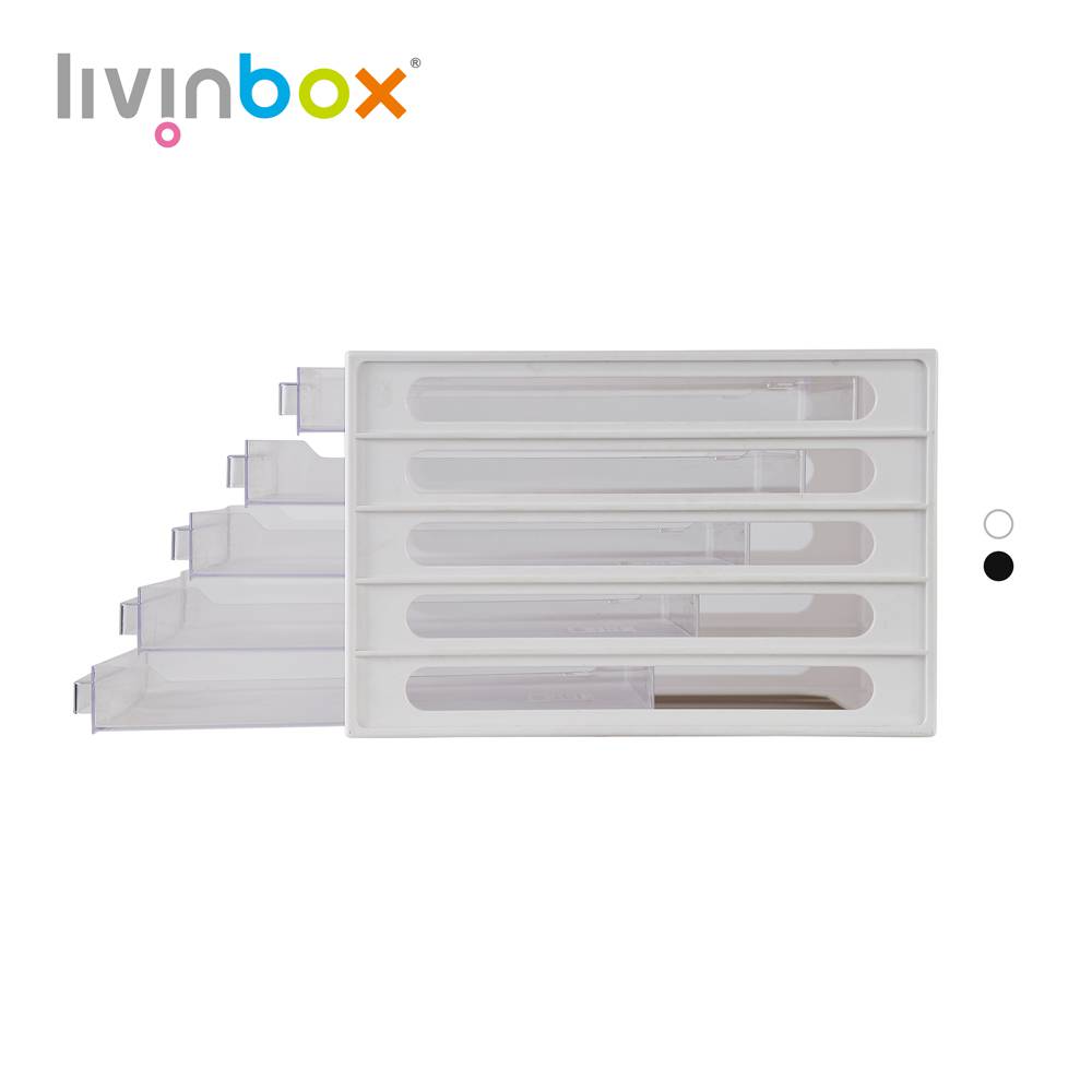 DD-1205 A4資料櫃(5抽)|livinbox辦公文具|樹德企業-熱銷70多國的50年台灣製收納美學