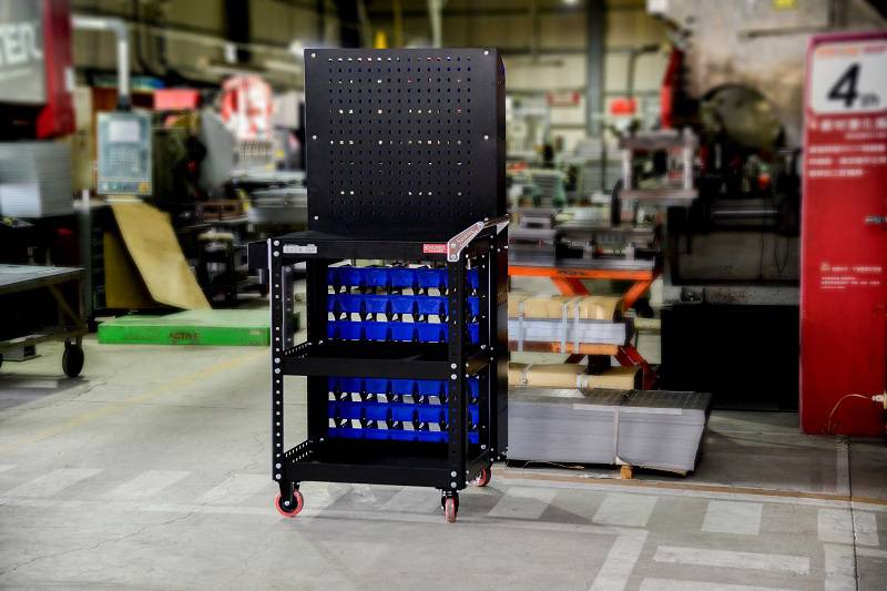 CT-8821小型移動工作站(空車)|SHUTER工業整理|樹德企業-熱銷70多國的50年台灣製高效率提升關鍵